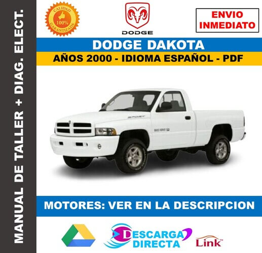 MANUAL TALLER DODGE DAKOTA 2000 EN ESPAÑOL PDF – Manuales de Carros 2020