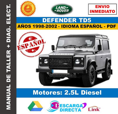 Manual Taller Land Rover Defender Td5 (1998-2002) PDF en Español – Manuales de Carros 2020
